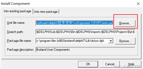 Delphispcomm控件的安装 Huiy小溪 博客园