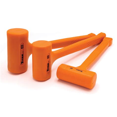Titan 3 Pc Dead Blow Hammer Set