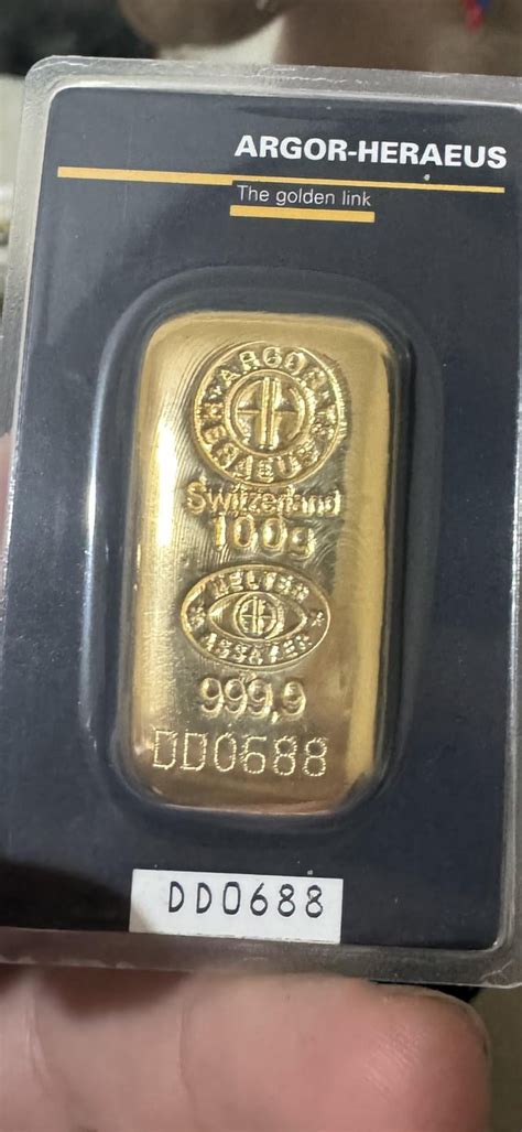 First Gold Bar Rgold