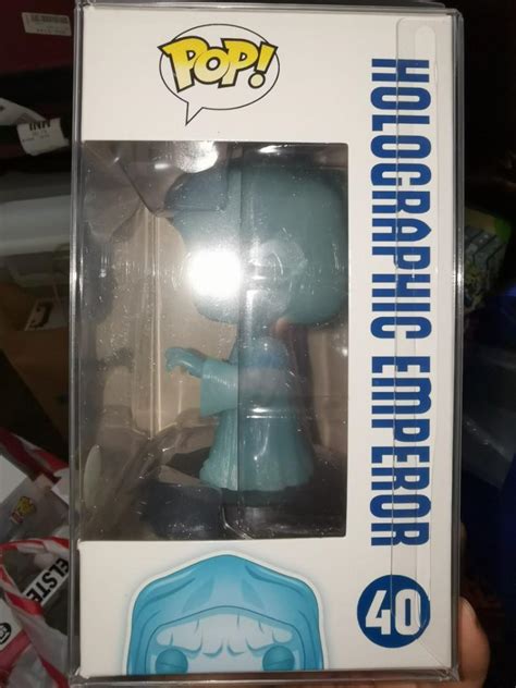 Funko Pop Holographic Emperor Palpatine Star Wars Glow In The Dark
