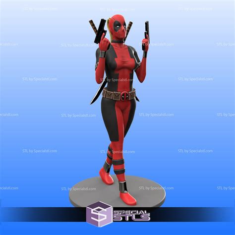 Lady Deadpool Standing 3d Printing Model Stl Files Specialstl Lady Deadpool Standing 3d Printing Model Stl Files Specialstl