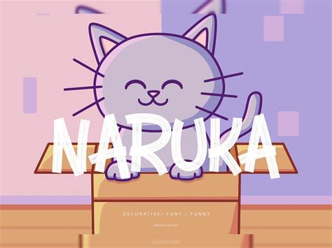 Шрифт Naruka скачать и установить на WEB сайт
