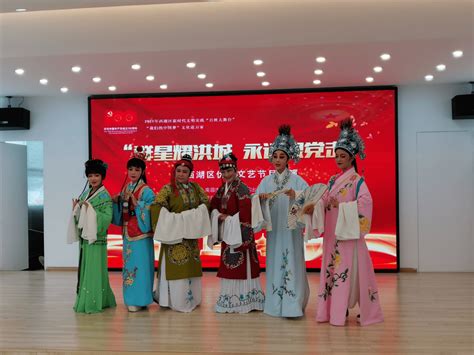 学党史 悟思想丁公路街办开展群星耀洪城 永远跟党走 优秀文艺节目展演活动 西湖区
