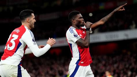 Arsenal 3 0 Nottingham Forest Bukayo Saka Thomas Partey And Ethan