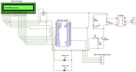 AC Voltage Protection Monitoring System Using Arduino
