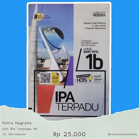 Modul Ajar IPA Kelas 7 Kurikulum Merdeka Semester 2 Rokok Talas