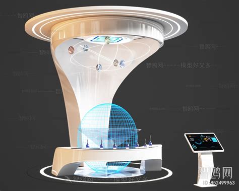 Modern Exhibit 3d Model Download Model Id 852499963 1miba