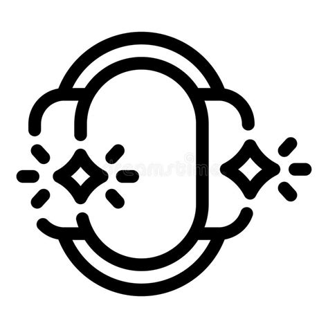 Cloud Computing Data Transferring With Shining Stars Icon Stock Illustration Illustration Of