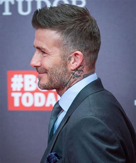 Fade Haircut David Beckham