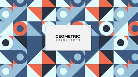 Premium Vector Triangle Geometric Pattern Background
