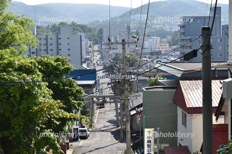 小樽 坂 写真素材 6116177 フォトライブラリー Photolibrary