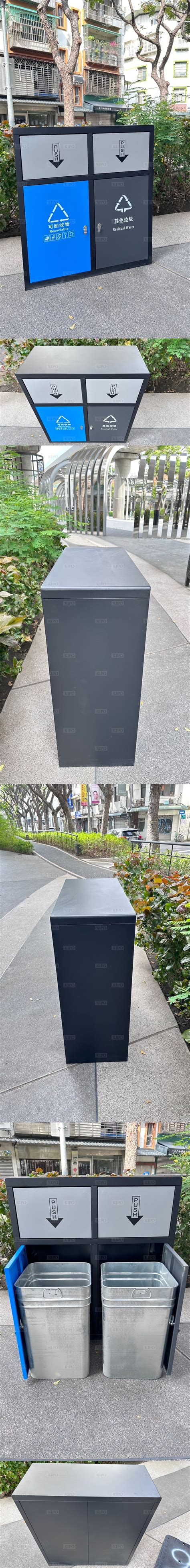 Inphic 臺灣訂製垃圾桶廠商 分類 垃圾桶 連體帶蓋垃圾桶 垃圾筒 垃圾桶 室外 餐飲廚餘垃圾桶 戶外不銹鋼 Mwh085204a Inphic