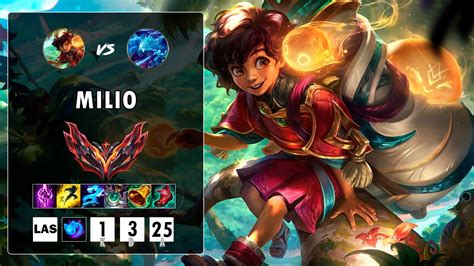 Milio Vs Anivia Mid Las Grand Master Parche 136 Youtube