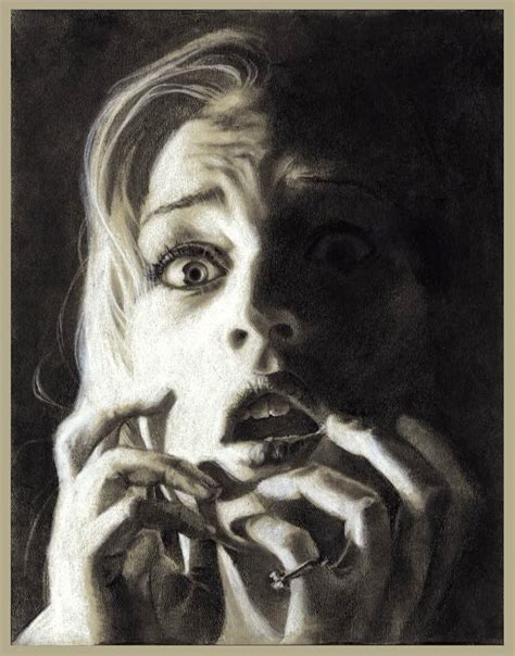 Self Portrait Fear Expressions Photography Scared Face Facial