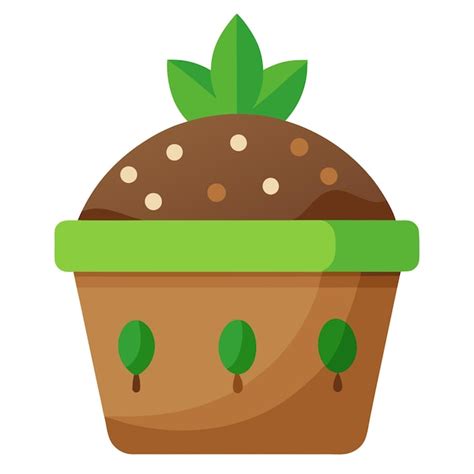 Potting Soil Clipart Vector Art And Illustration Premium Ai Generated