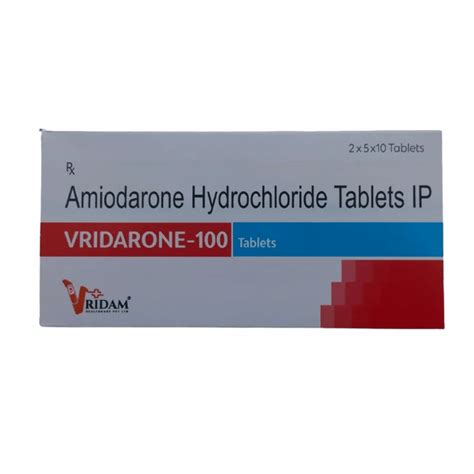 Amiodarone 100 Mg Tablets At ₹ 290 Box Morwadi Gaon Nashik Id