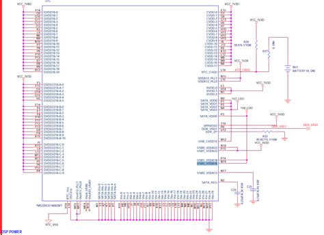 TMS320C6748 USB0 VDDA18 Use The Same Power Source As DVDD18 Processors Forum Processors