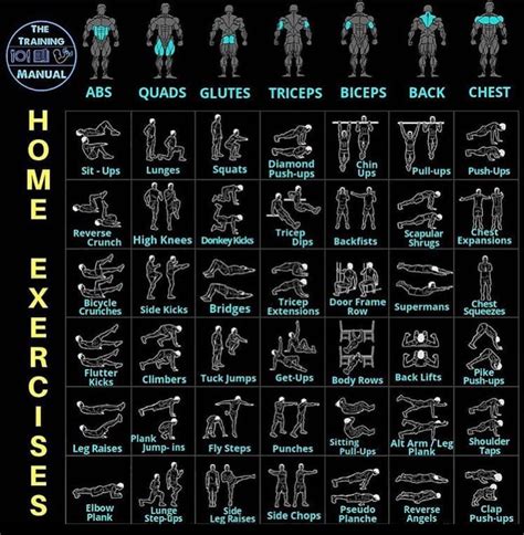 Periodic Table Of Bodyweight Exercises Artofit