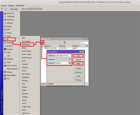 Cara Konfigurasi Routing Statik Pada Mikrotik Ahmad Khoeron Ahmad