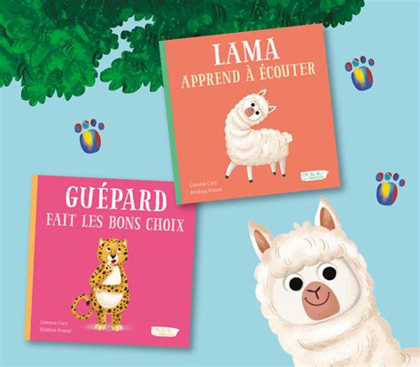 Ohlala les emotions slide lama Guépard Éditions Soleil