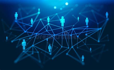 Global Digital Connections With Technology Stock Illustration
