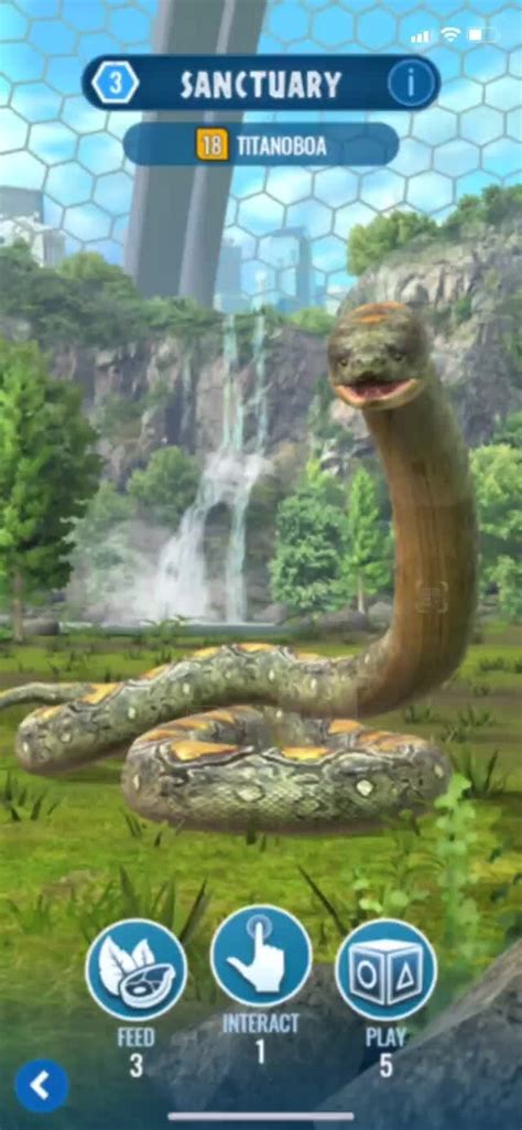 Titanoboa From Jurassic World Alive Mobile Game App Ifunny