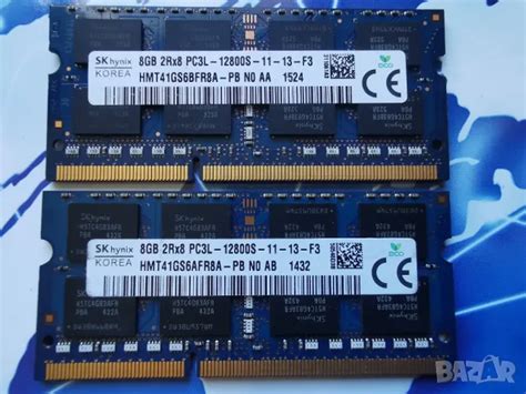 Памет за лаптоп Sodimm Ddr3l 2x8gb в Ram памет в гр Монтана Id48551819 — Bazar Bg