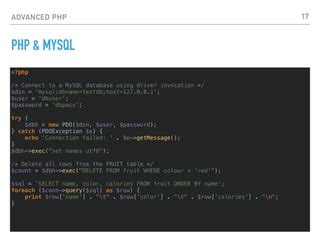 Advanced Php Burningkeyboards Ppt