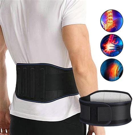 Magnetic Therapy Back Brace Lumbar Support Self Heating Back Belt