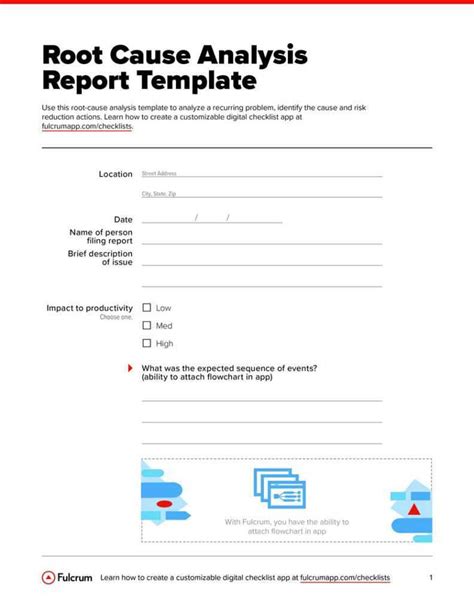Analytical Report Template