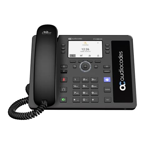 Audiocodes Teams C435hd R Ip Phone Voip Supply