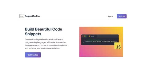 Code Snippet Builder Create Stunning Code Snippets Dev Community