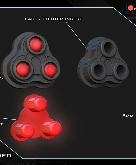 Predator Jungle Hunter Bio Mask With Working Three Point Laser