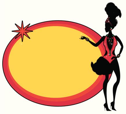 Showgirl Clipart