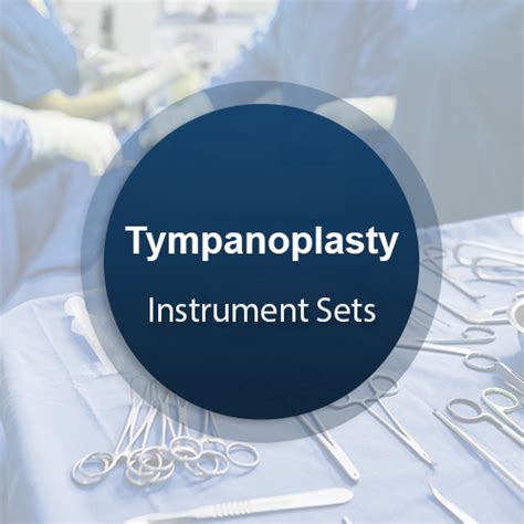 Tympanoplasty Micro Ear Surgery Instruments Set Hardi Llc