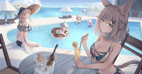 オリジナル Summer Vacation～2023～ 雨音うたた＠お仕事募集中！！のイラスト Pixiv