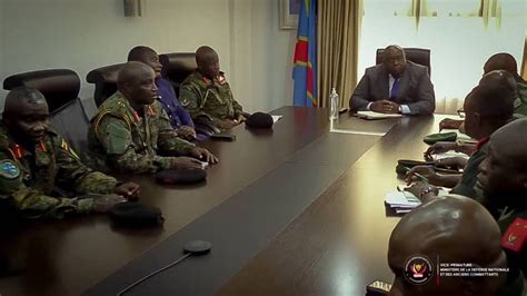 Rdc Jean Pierre Bemba Gombo Reçoit Les Délégations Fardc Updf à Kinshasa