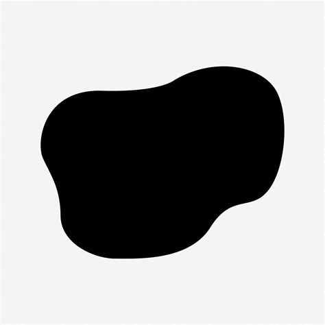 Black Blob Badge Collage Element Free Photo Rawpixel