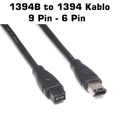 Firewire 800 Ieee 1394b 9 Pin To Ieee 1394 6 Pin Kablo 3042 Tl Kdv