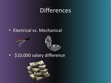 Ppt Electrical Engineering Vs Mechanical Engineering Powerpoint Presentation Id