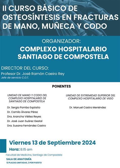 Ii Curso BÁsico De OsteosÍntesis En Fracturas De Mano MuÑeca Y Codo Sogacot Sociedad