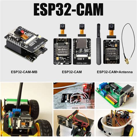 Esp32 Cam With Esp32 Cam Mb Usb Programmer Arduino Shop