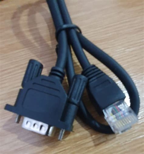 Rj45 To Rs232 9 Pin Db9 Serial Port Female To Rj45 Ethernet Cable 5 Pieces £20 00 Picclick Uk