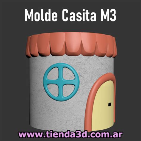 Stl Molde Casita M3 Tienda3d