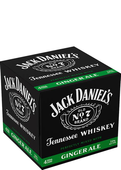 Jack Daniels Tennessee Whiskey And Ginger Total Wine And More