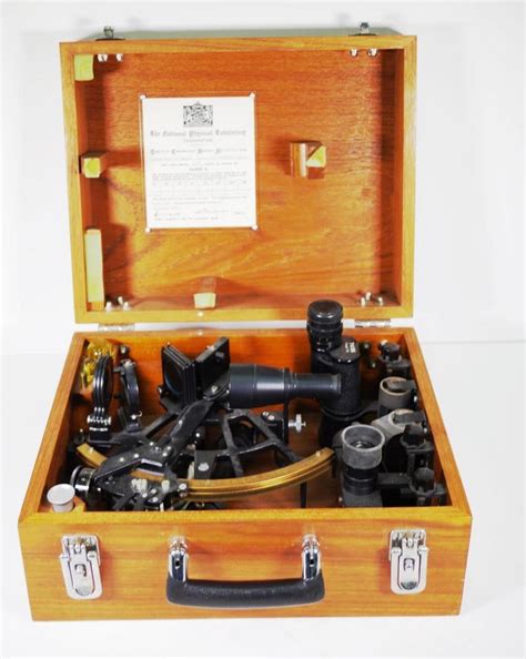Tamaya Japan Sextant In Original Box C1954 Maritime Model Museum