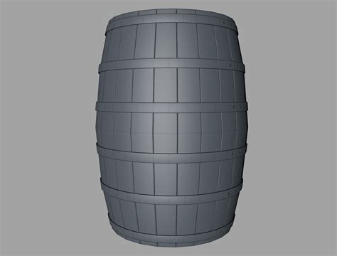 나무 통 3d 모델 5 Unknown C4d Free3d