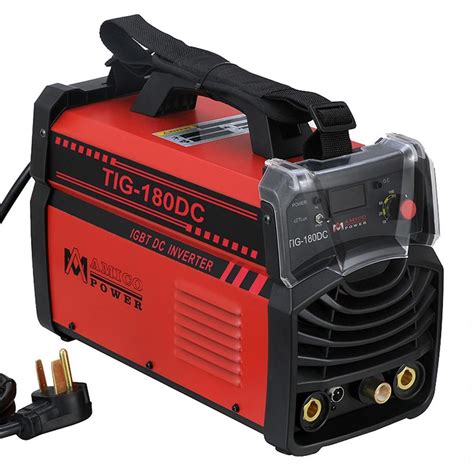 AM AMICO ELECTRIC Amico 180 TIG Torch Arc Stick DC Inverter Welder 110 230 Volt Dual Voltage