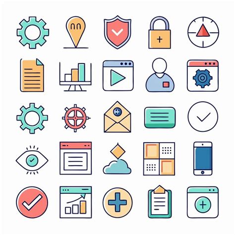 인터페이스 터 그래픽 일러스트레이션 Eps 소스 파일 형식 손실없는 스케일링 아이콘 디자인 프리미엄 Ai 생성 벡터