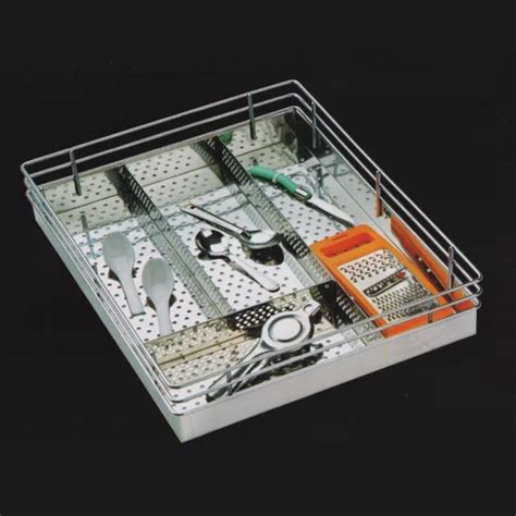 Ss Perforated Cutlery Basket At ₹ 500pieces Stainless Steel